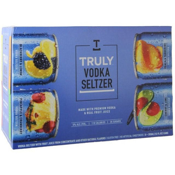 TRULY Vodka Hard Seltzer Variety 8 Pack 355ml - Liquor Store New York